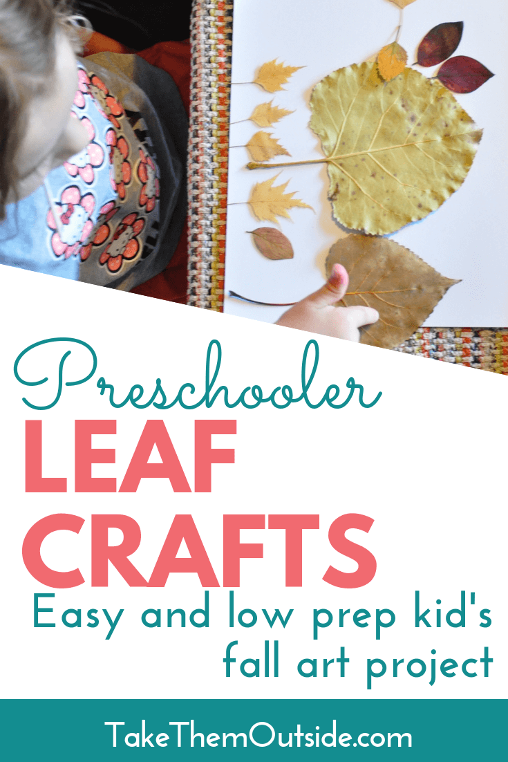 Finding inspiration for simple leaf art with kids ⋆ Take Them Outside