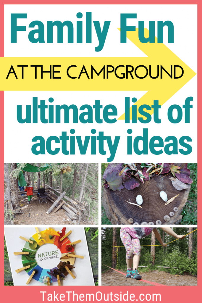 Camping activities for kids (no more bored kids!) ⋆ Take Them Outside