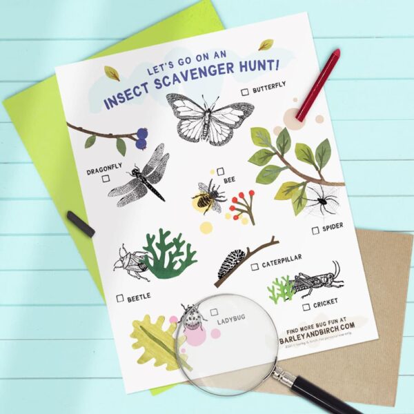 32 Outdoor and backyard scavenger hunts ⋆ Take Them Outside